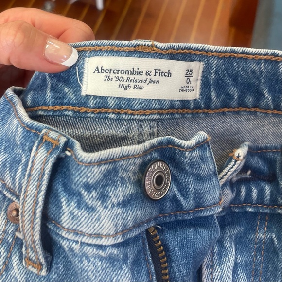 Abercrombie & Fitch | Jeans | Abercrombie 9s High Rise Jeans New 2500 Long | Poshmark